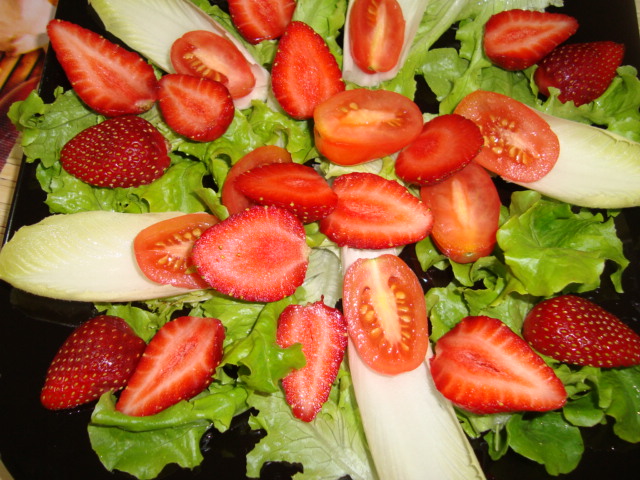 Coisas boas da vida: SALADA DE MORANGO