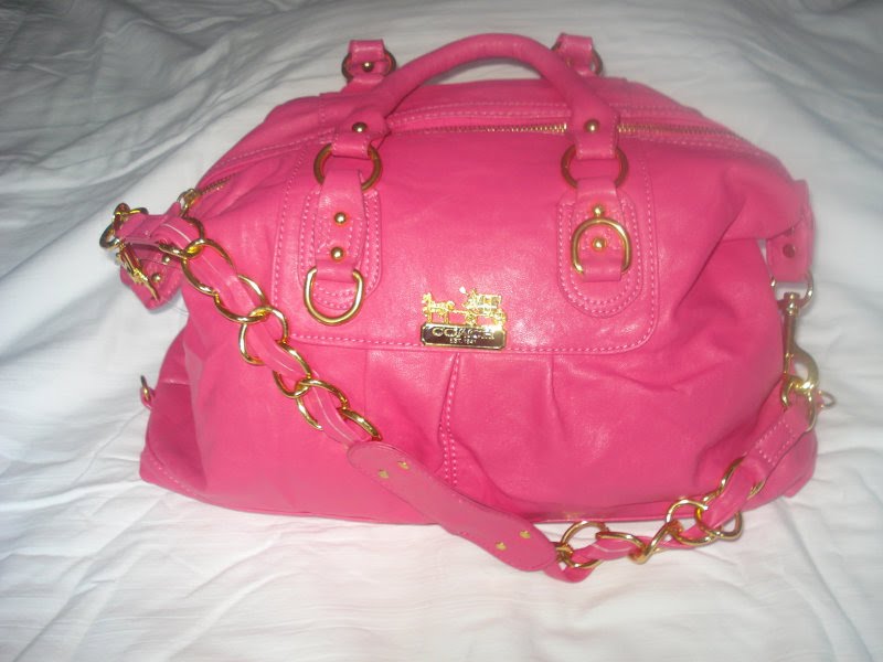 I love Bolsas!: Bolsa Coach Rosa Choque