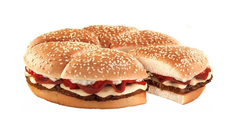 Scrapings and Such: Burger King's New Pizza Burger Can Feed 6 Fat Kids ...