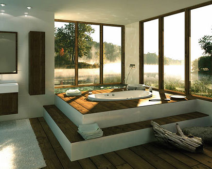 L. Tolly Floral and Home Design: Raised Bathtubs