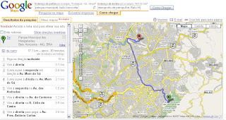 Necessidade de Expressão: Utilidade - Google Maps com rotas