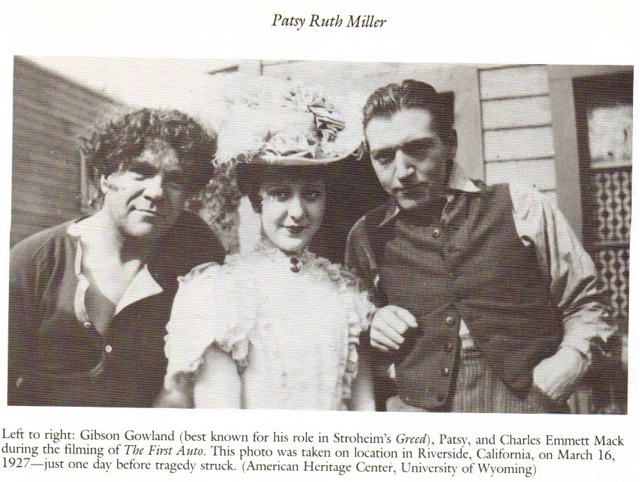 Noir and Chick Flicks: “The First Auto” (1927) Patsy Ruth Miller