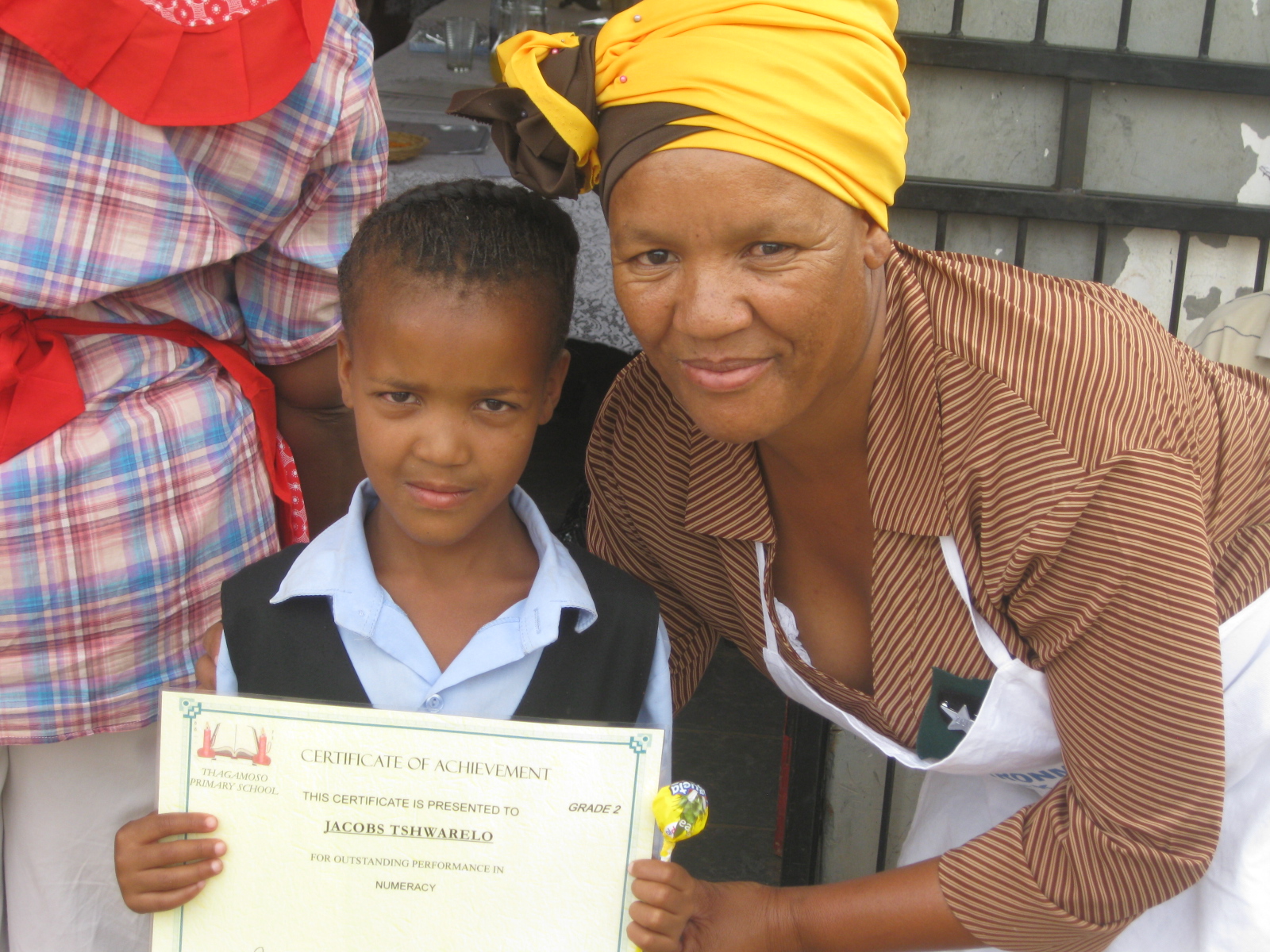 Karen Kaye in South Africa: Parent's Day at the primary school