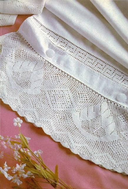 BARRAS / BARRINHAS / BARRADOS DE CROCHÊ (CROCHETED EDGINGS)