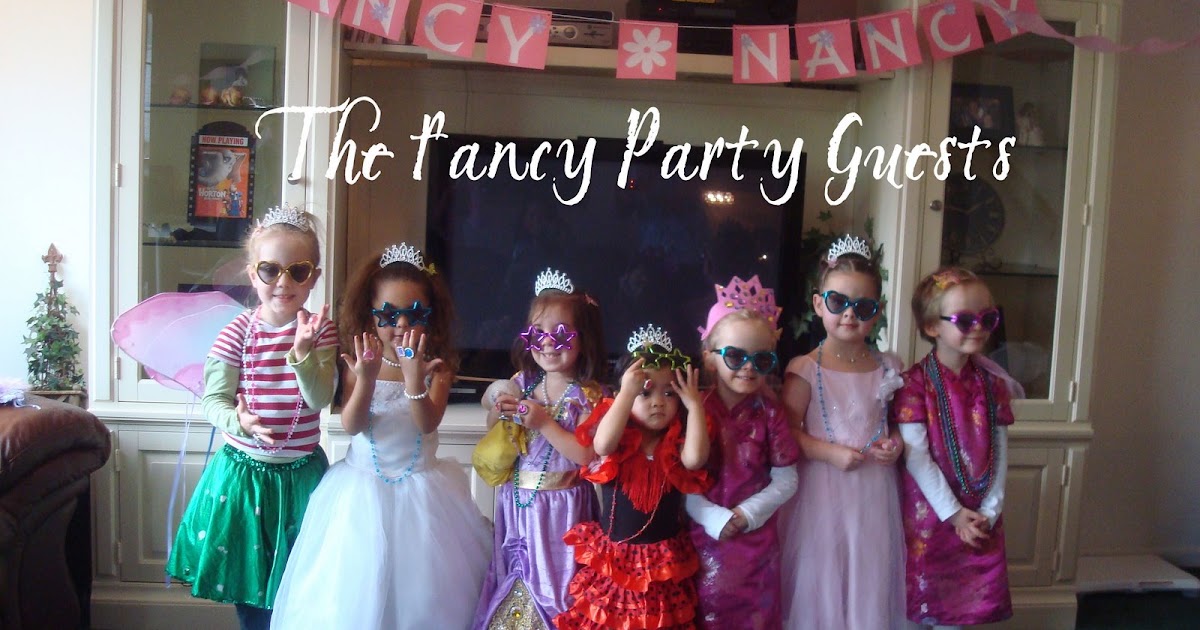 Homemaking Fun: A Fancy Nancy Party