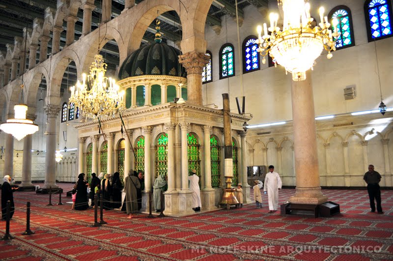 MY ARCHITECTURAL MOLESKINE®: THE GREAT MOSQUE OF DAMASCUS