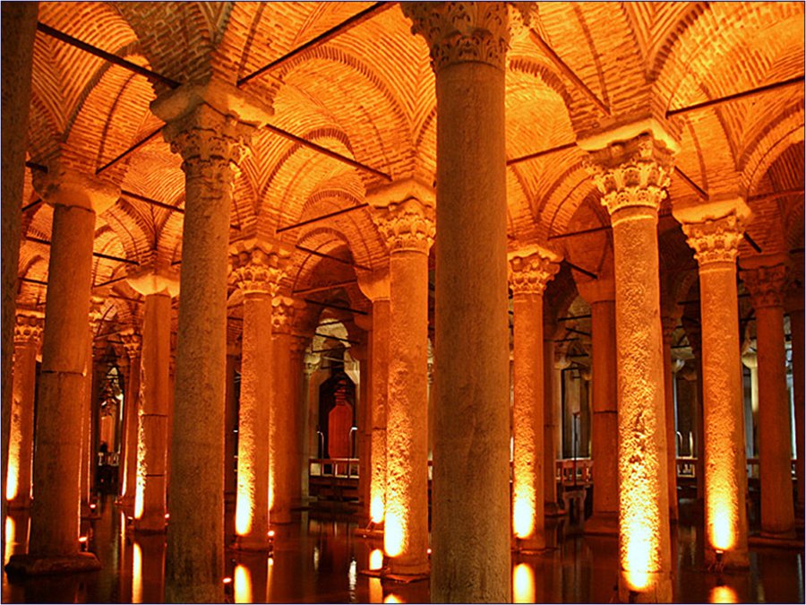 MY ARCHITECTURAL MOLESKINE®: BASILICA CISTERN, ISTANBUL