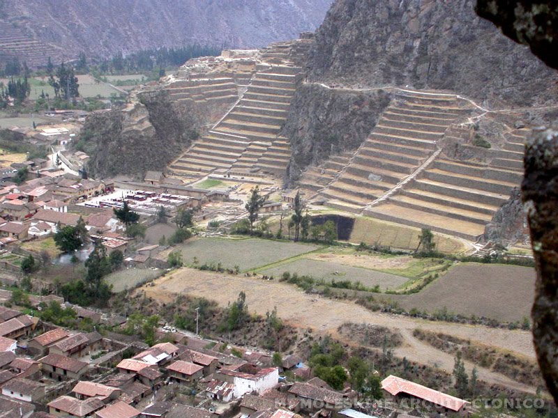 Mi Moleskine Arquitectónico: ANDENES: TERRAZAS INCAS Y PAISAJE.