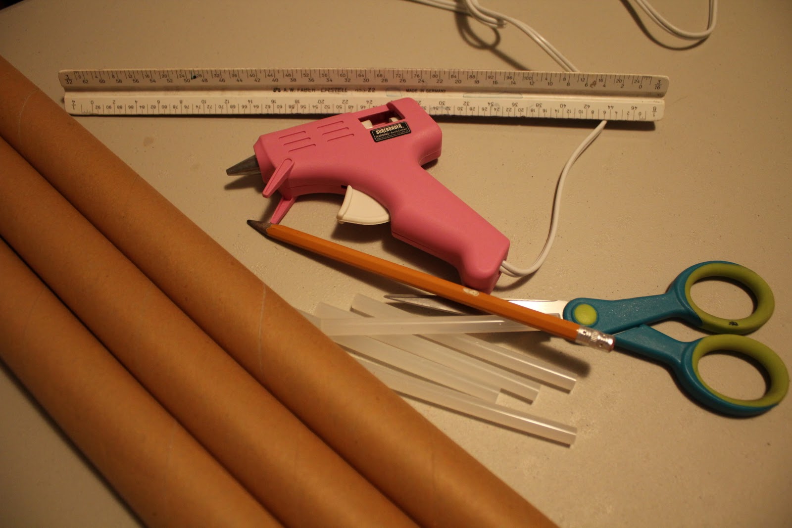 Krista Burton: Paper Roll Art How-To: