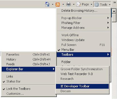 Avinash: IE Developer Toolbar – A nice tool for Web (UI) developer