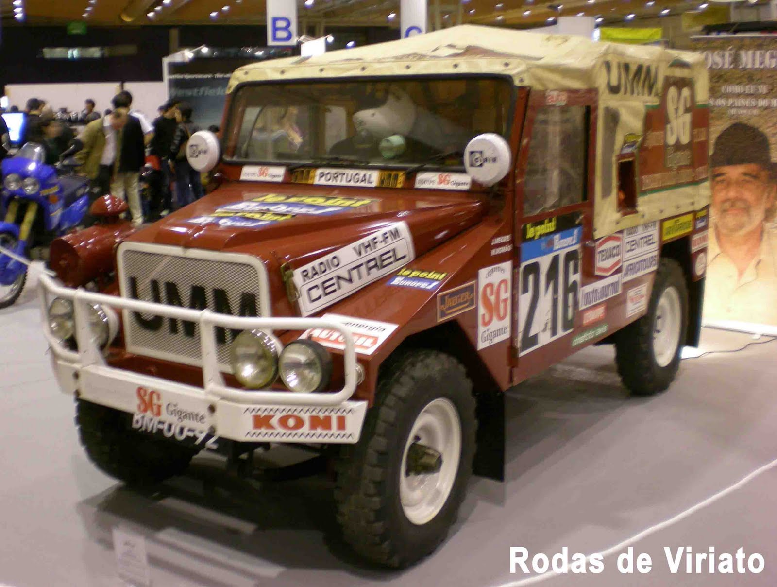 UMM Cournil "Dakar" BM-00-92 - Salão Motorclássico 2010