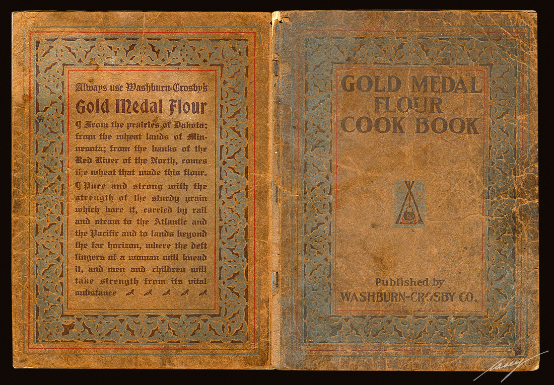 casey/artandcolour: Vintage Gold Medal Flour "Cook Book"