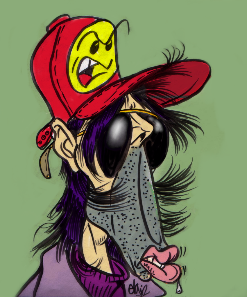 subwaysurfer blogggg: ipad caricature of Scuzzy Scarey Subway dude by ...