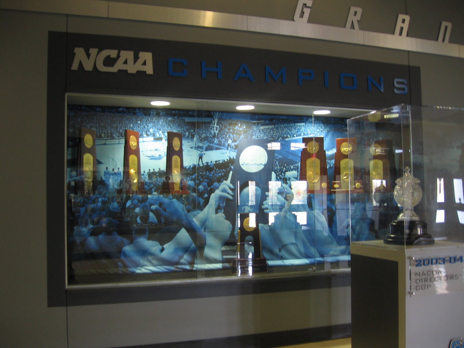 Along The Path: New GVSU Fieldhouse Trophy Hall