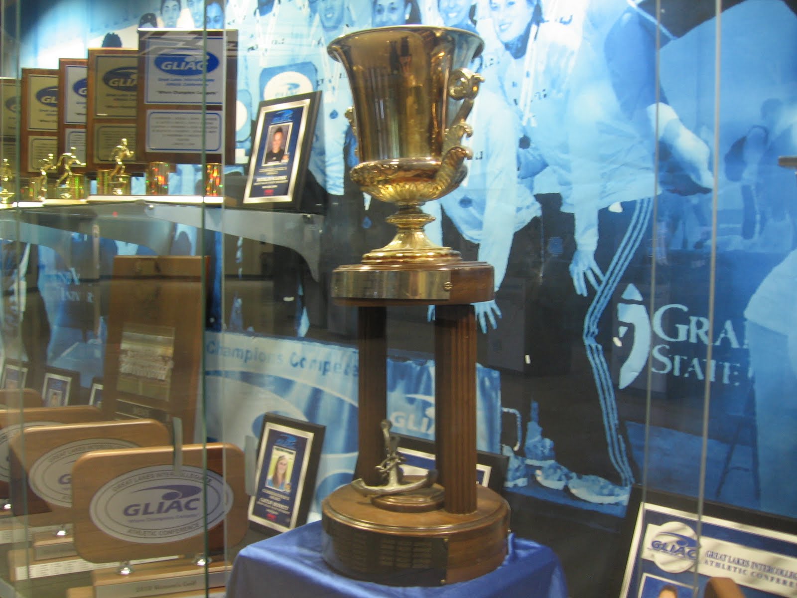 Along The Path: New GVSU Fieldhouse Trophy Hall