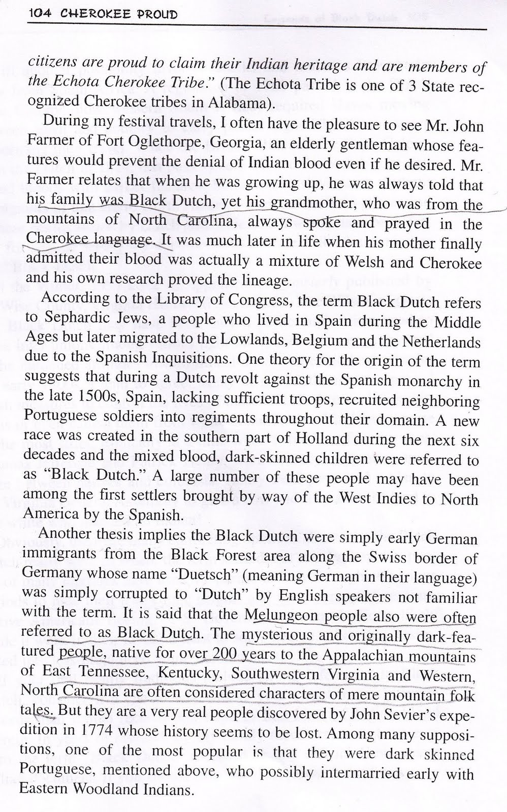 Black Dutch Native Americans