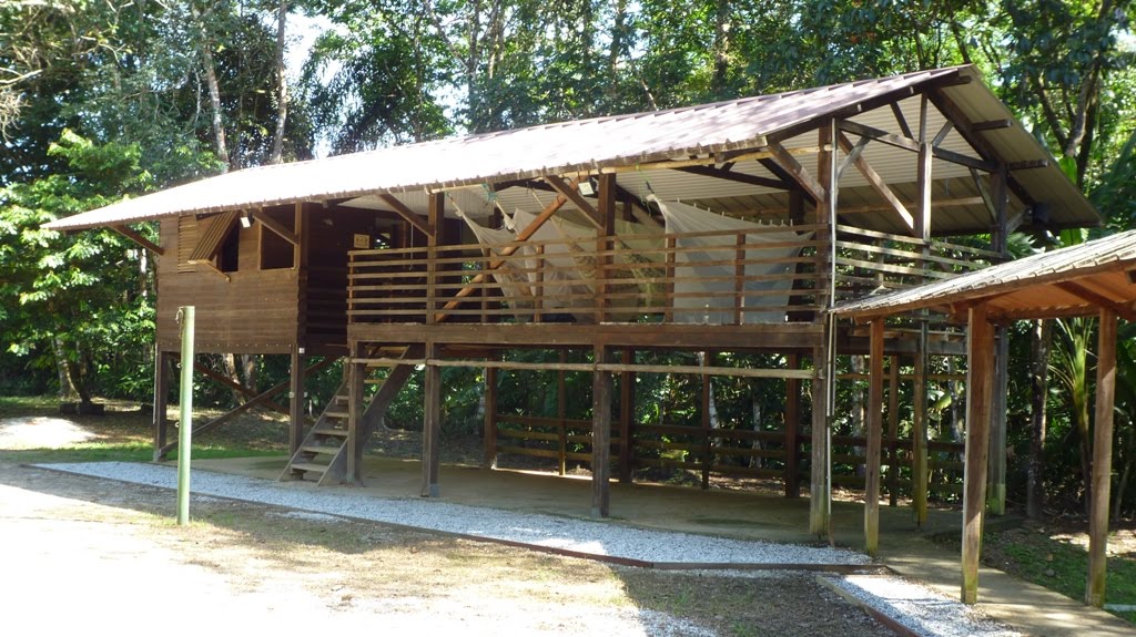 Récits de Guyane: Notre première nuit dans un Carbet / Nuestra primera ...