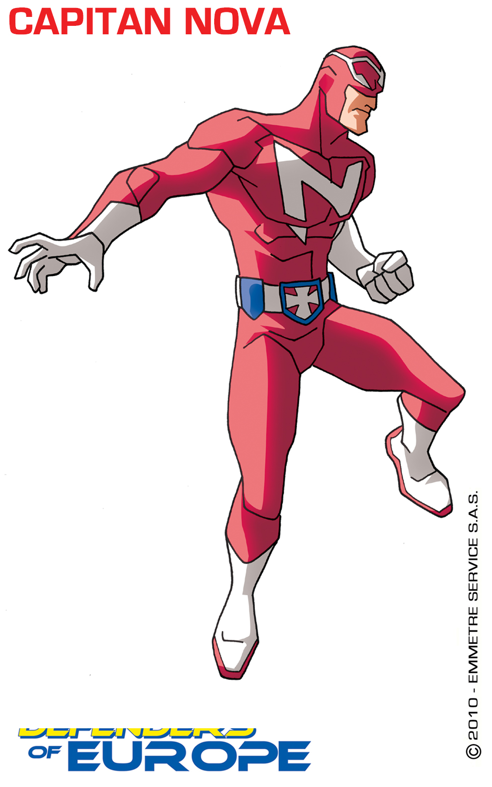 Defenders of Europe -The new superheroes: Personaggi - Characters