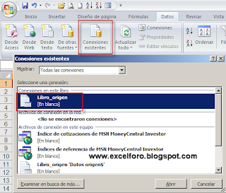 Importación de datos a Excel 2007. | EXCEL FORO: Un blog de Excel