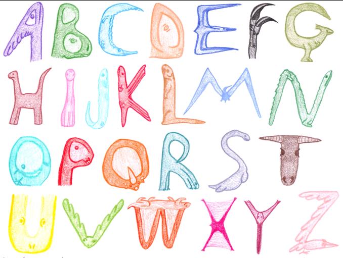 ART Evolved: Life's Time Capsule: Prehistoric Animal Alphabet