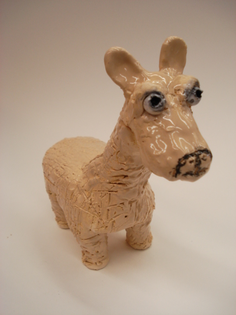 a faithful attempt: Ceramic Llamas