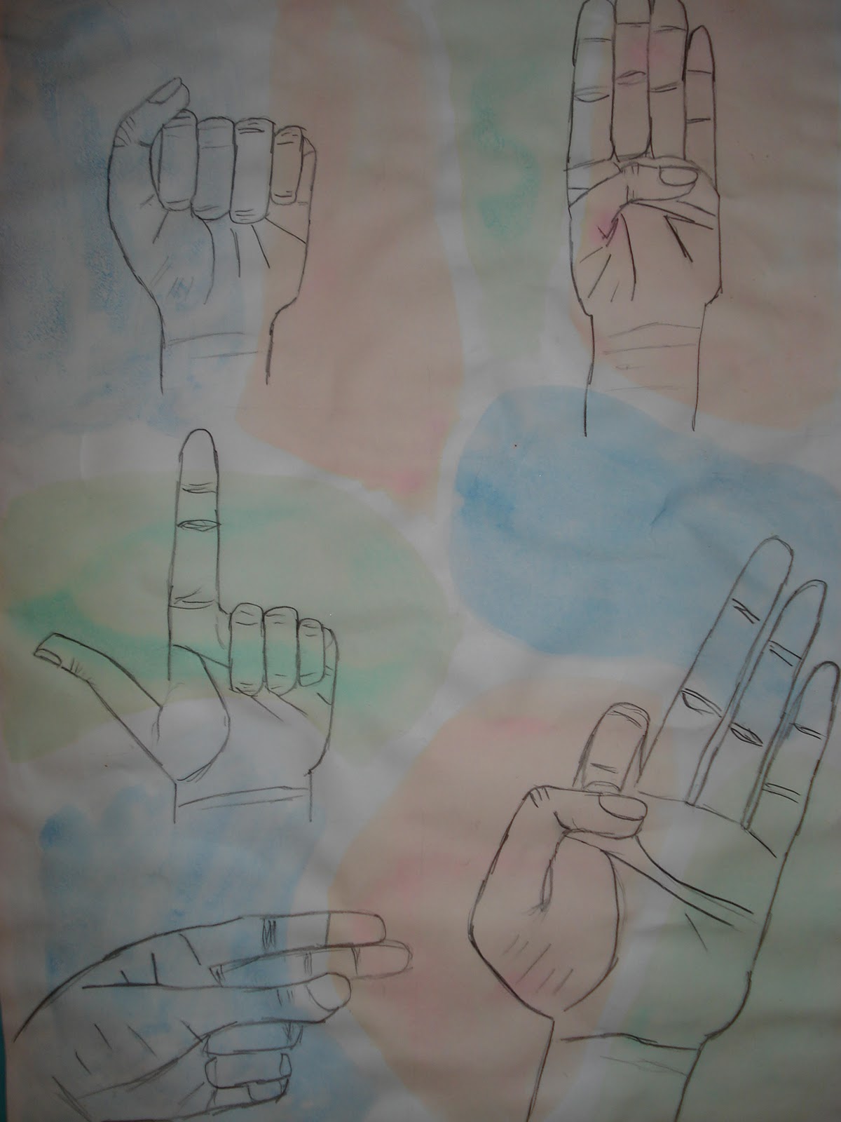 a faithful attempt: Sign Language Contour Hands
