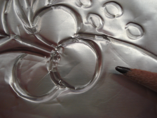 a faithful attempt: Embossed Foil