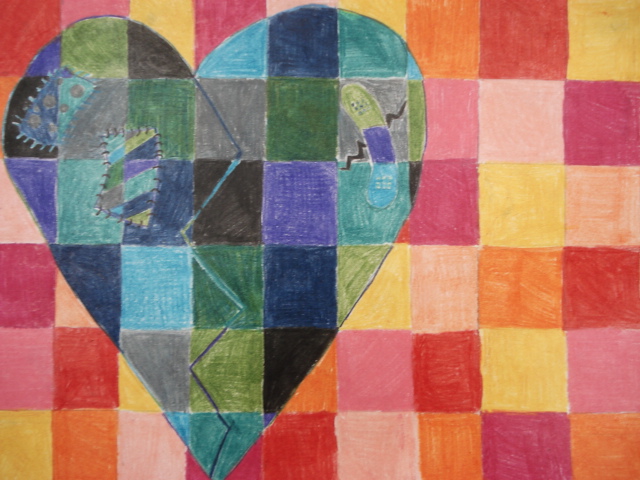 a faithful attempt: Warm & Cool Grid Design