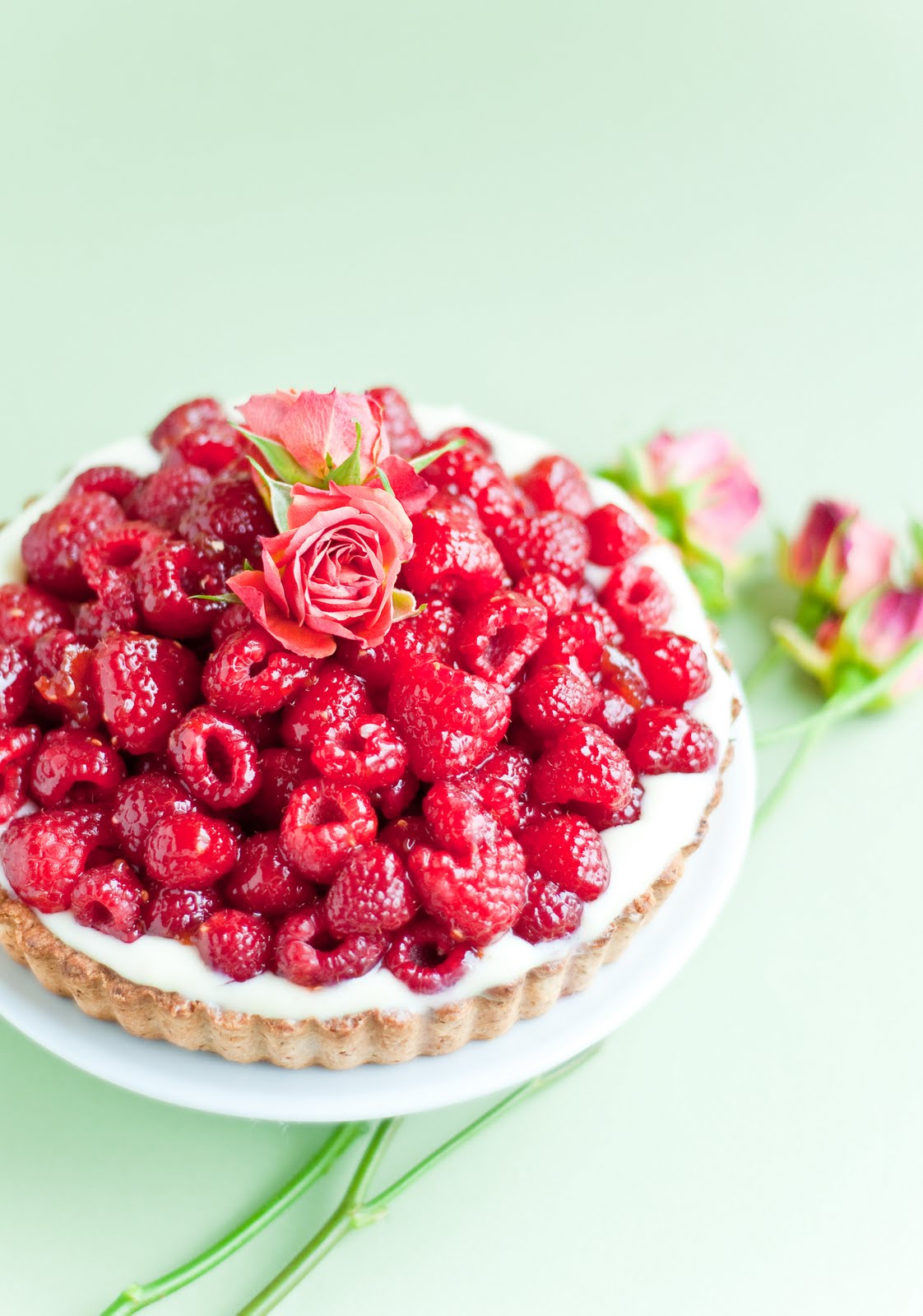 Desserts for Breakfast: Raspberry Rose "Hidden" Chocolate Tart, and the ...