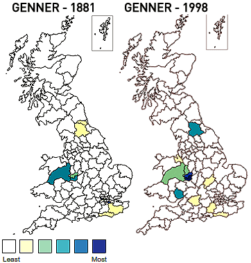 Historical Research: How the Genners changed over time