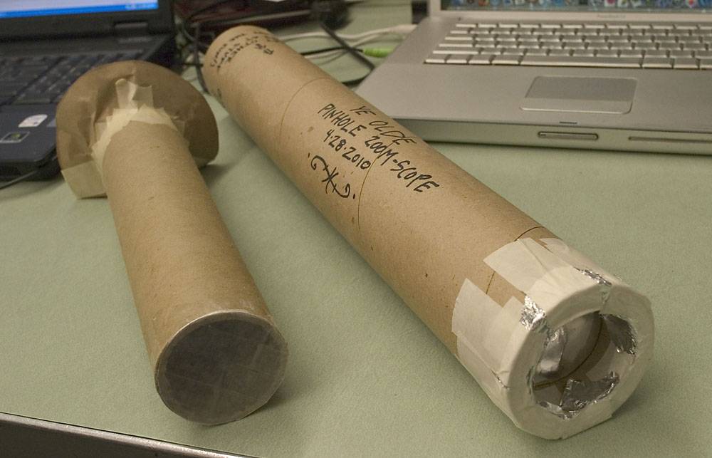 Research at a snail's pace: Pinhole Camera