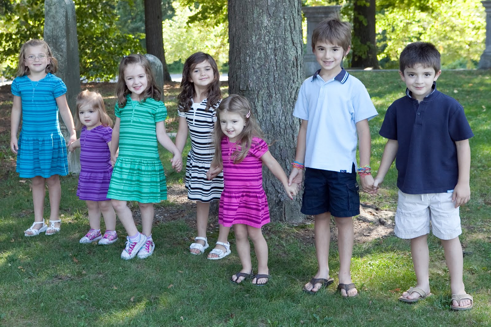 My Blog: SEVEN kids under the age of SEVEN