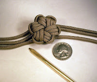 devilchasnme: Tying the paracord star knot Part 1