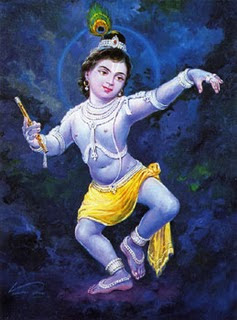 Hare Krishna Mantra: Krsna dances