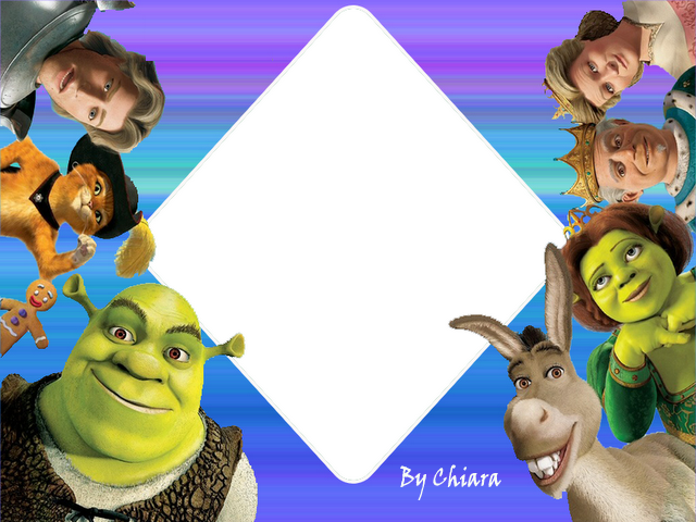 CHIARA - Molduras Digitais: Molduras Shrek