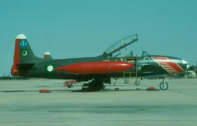 AIRCRAFTS OF PAKISTAN AIR FORCE: DECOMMISSIONED AIRCRAFT – T 33 (TRAINERS)