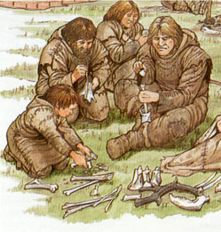 Ons onderanske: IJstijd, bronstijd en ijzertijd.