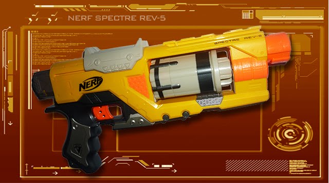 Urban Taggers.: Review: Nerf N-Strike Spectre REV-5
