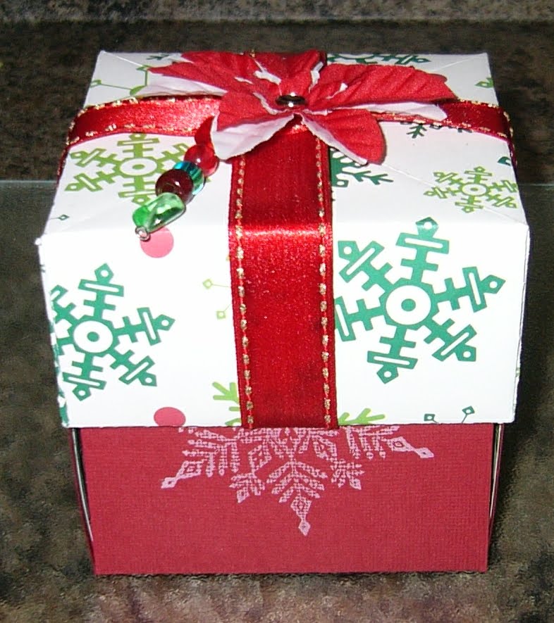 Sandy Bostick: CHRISTMAS EXPLOSION BOX - MY HOME - 7/24/10