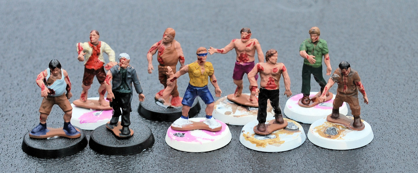 John's Toy Soldiers: Army Painter Dip on Wargames Factory Zombies