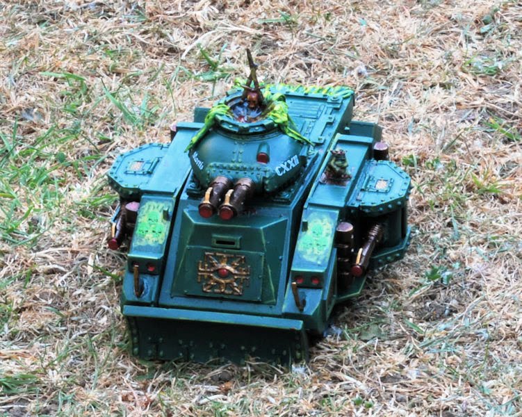 John's Toy Soldiers: Mortis - Nurgle Predator