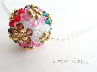 The Work Room: TWR041 Crystal Ball Pendant Tutorial