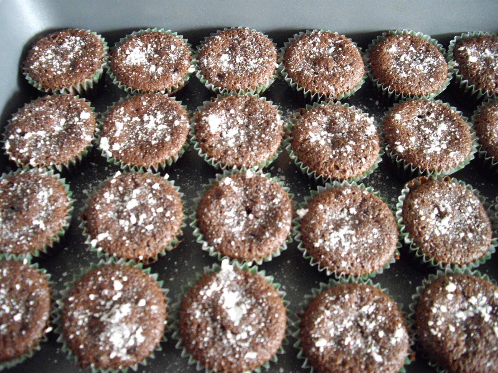 Flourless Chocolate Mini Cupcakes | cooking ala mel