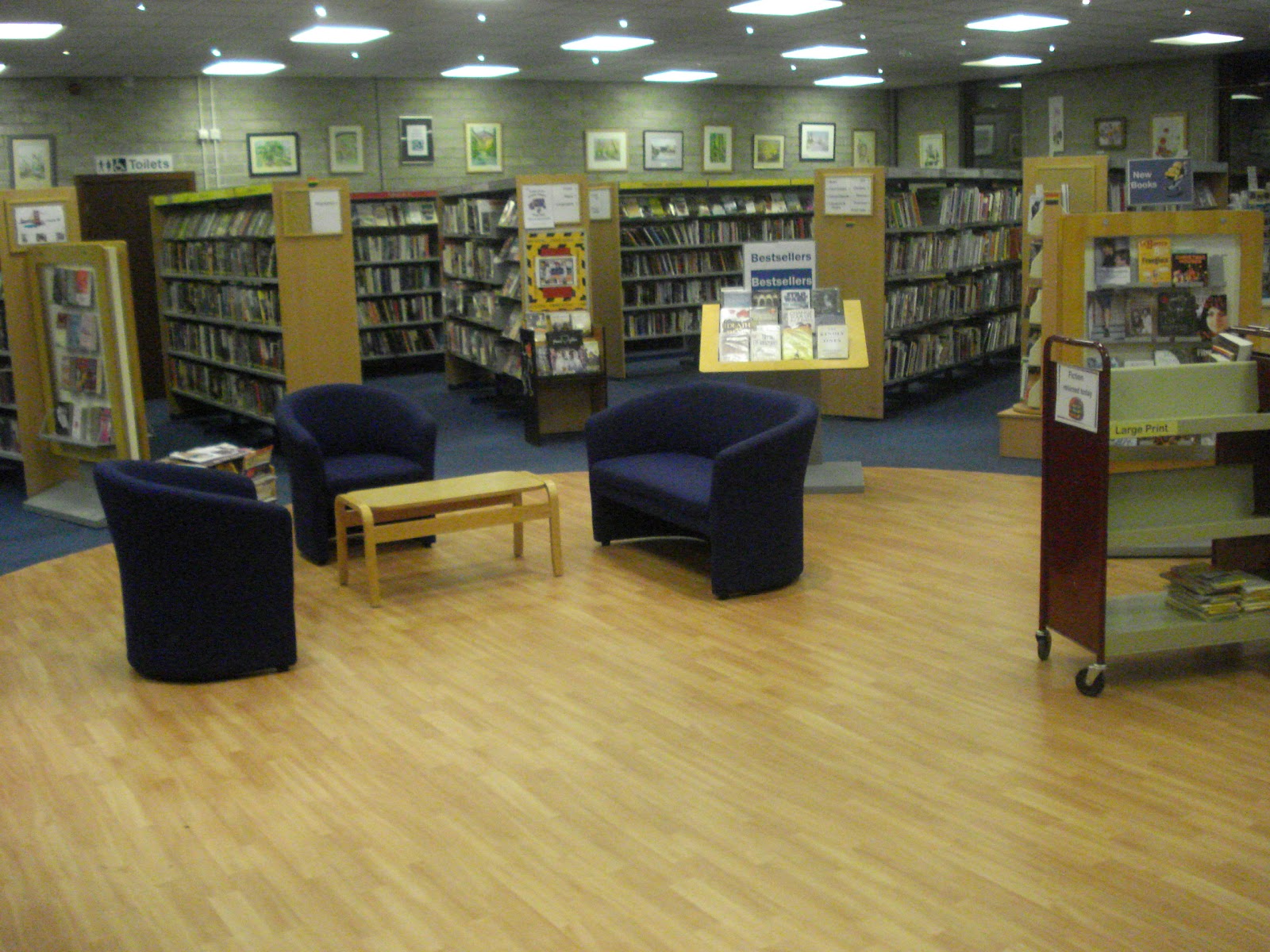 Lancashire Libraries - Self Service Project: Leyland Library - Day 4