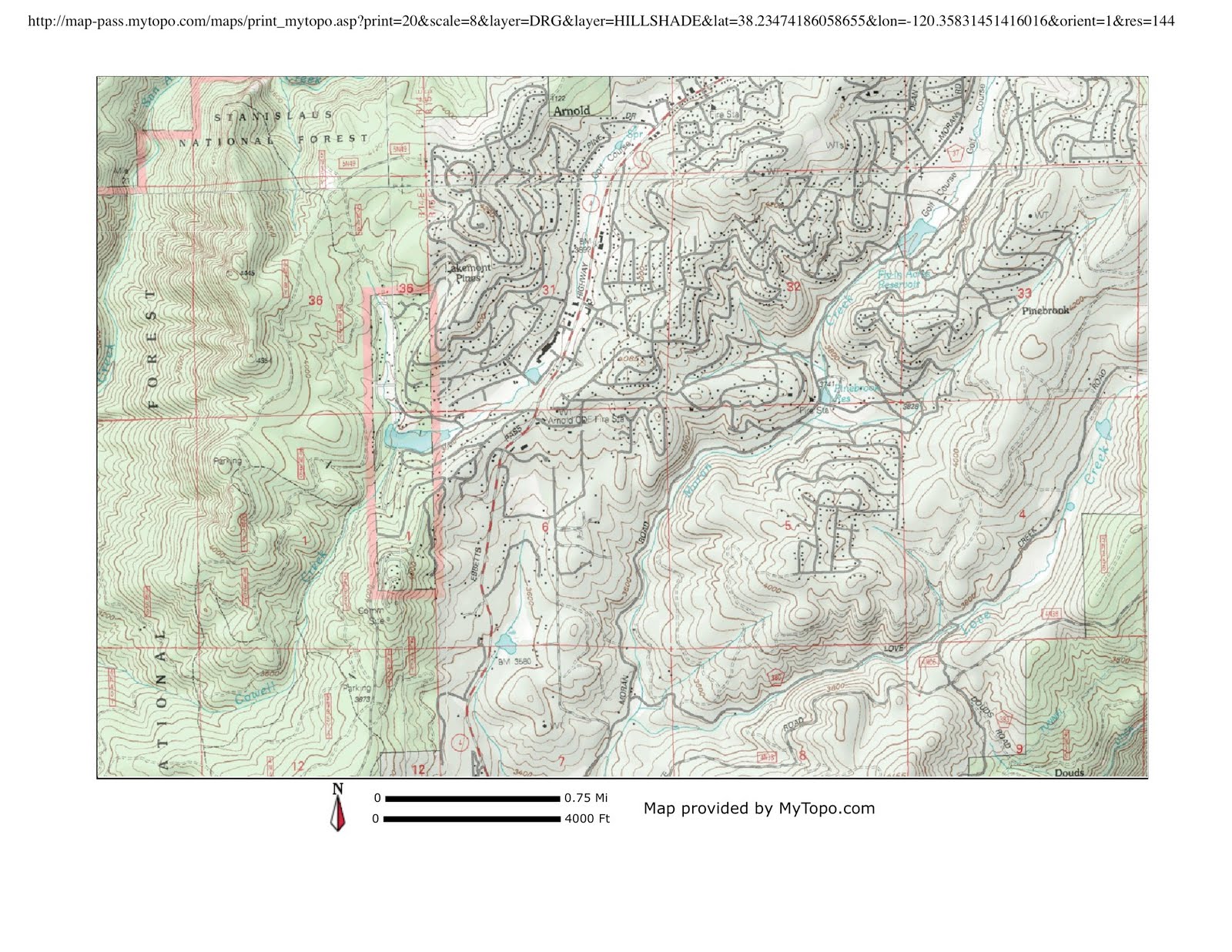 tadpoles, trails and trees: Topographic Maps