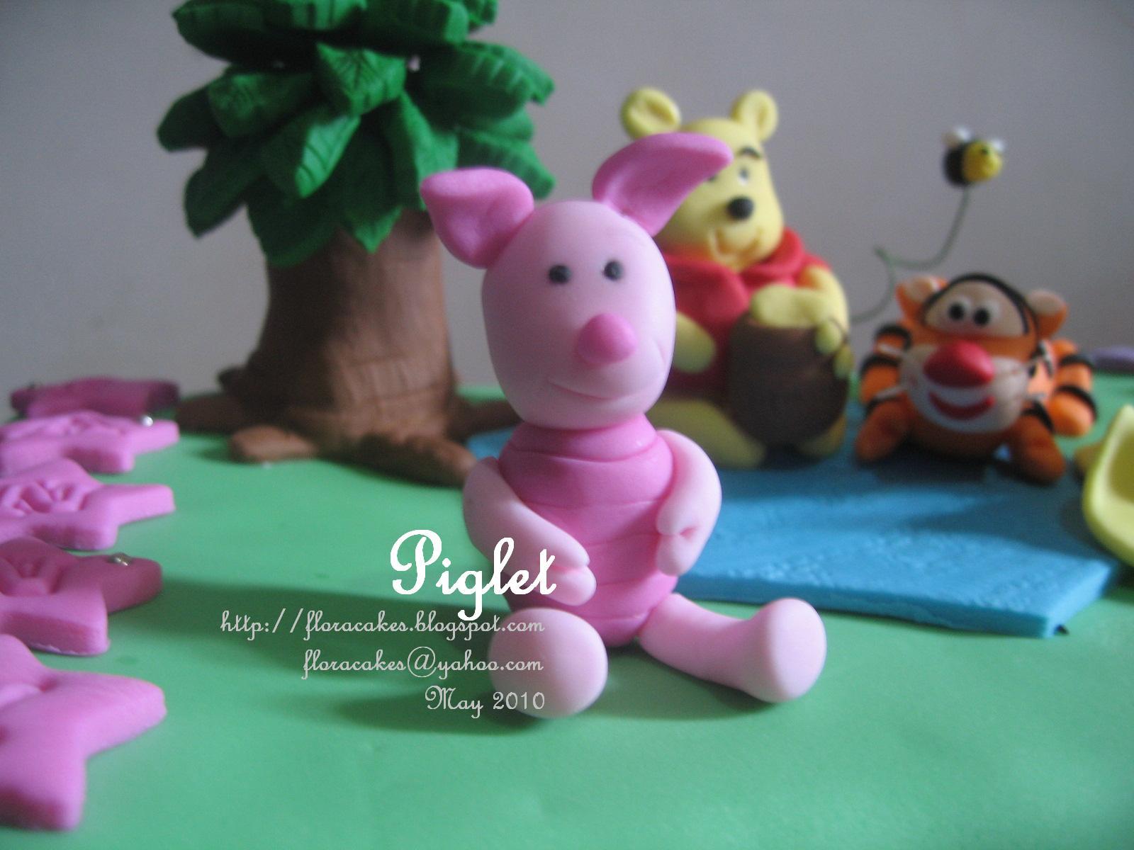 floracakes.blogspot.com: Cartoon Character Fondant Cake
