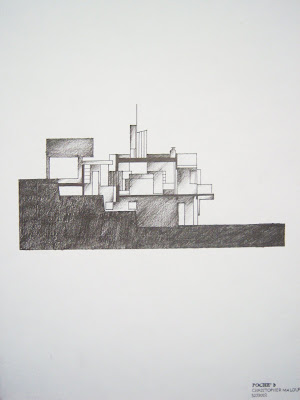 ARCH 1201: E.1027 - Poche Drawings (Scale 1:100)