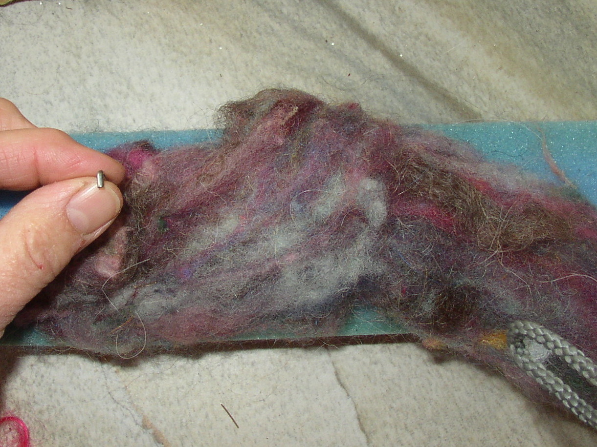 PURPLE ROSE FIBER: How To Make Needle Felted Bowls - Part 2