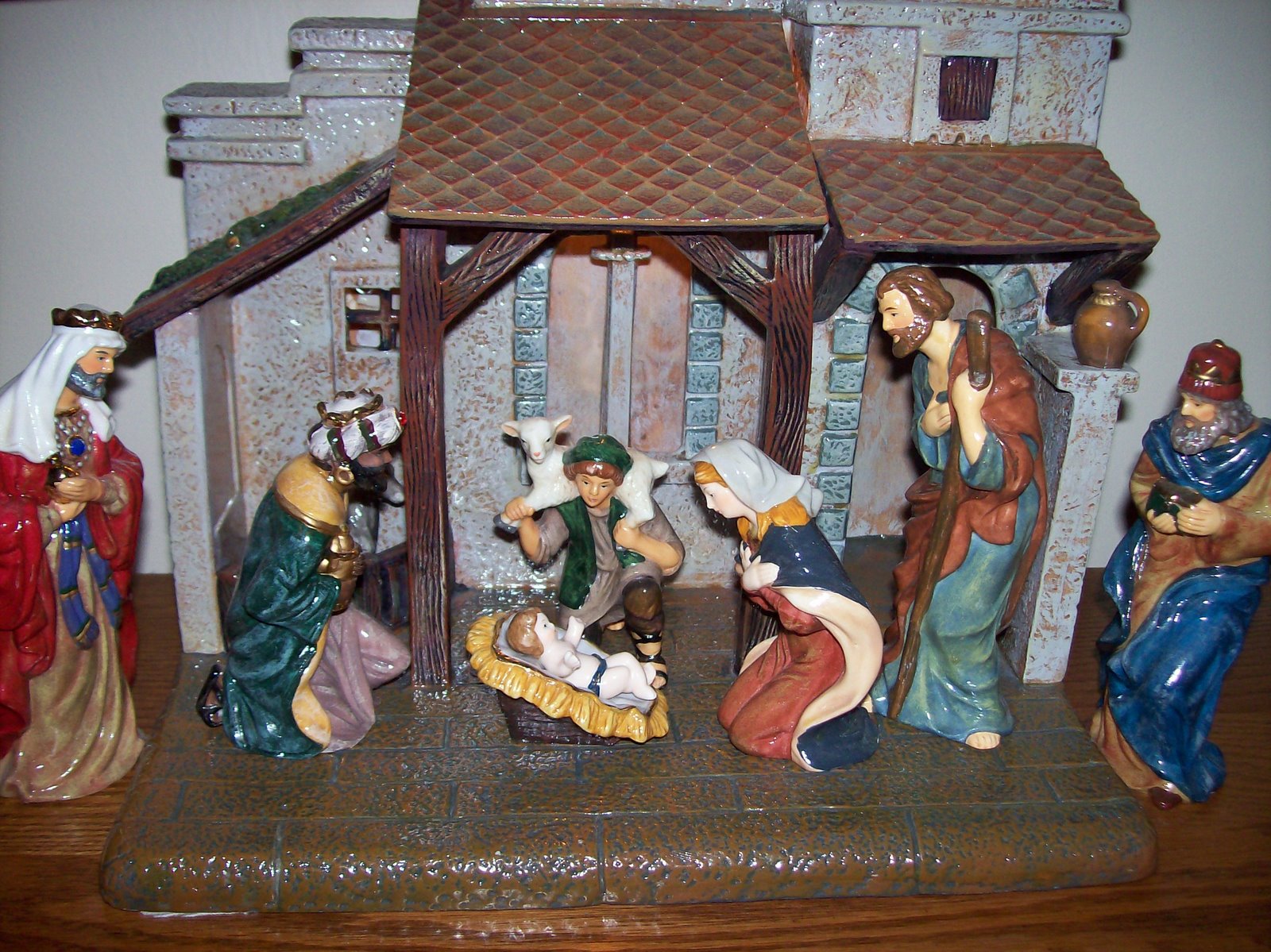 Waiting For The Shout: The Jesus in the Stable (a re-post & a visual :-)