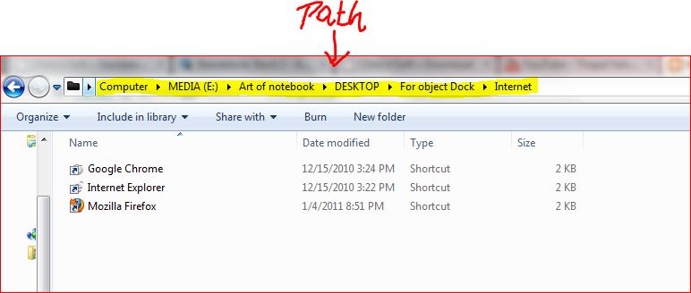 WINDOWS 7: Mac stack style for Windows 7